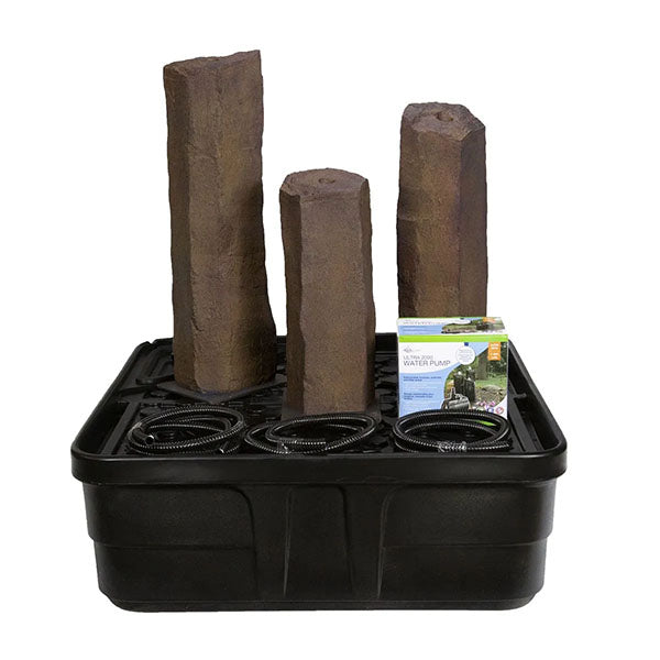 Aquascape Faux Basalt Column Set of 3 Fountain Kit — Lake n Pond