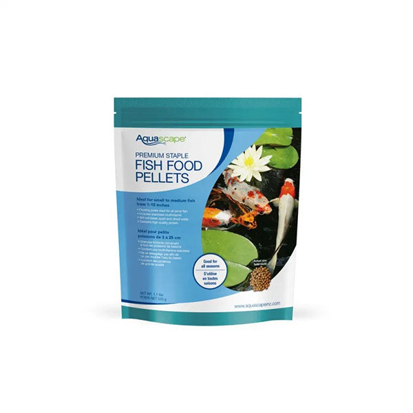 Aquascape Premium Staple Small Fish Food Pellets 1.1lb — Lake n Pond