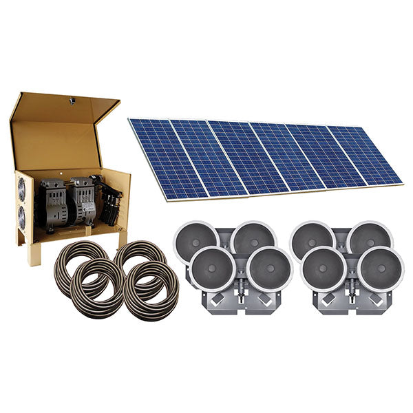 EasyPro Deep Water Solar Aeration Complete System 4 acres — Lake n Pond