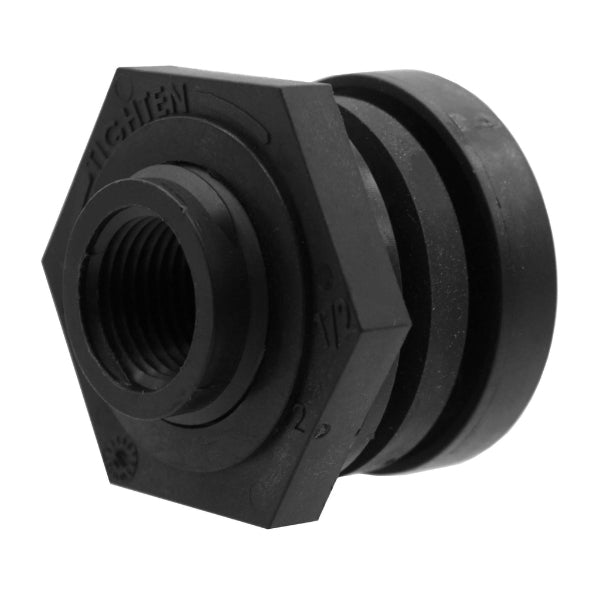 EasyPro Heavy Duty Bulkhead Fitting 1″ — Lake n Pond