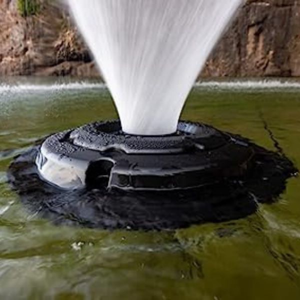ProLake Floating Fountain Solar 3400VFX 3/4HP 6 with Controller — Lake ...