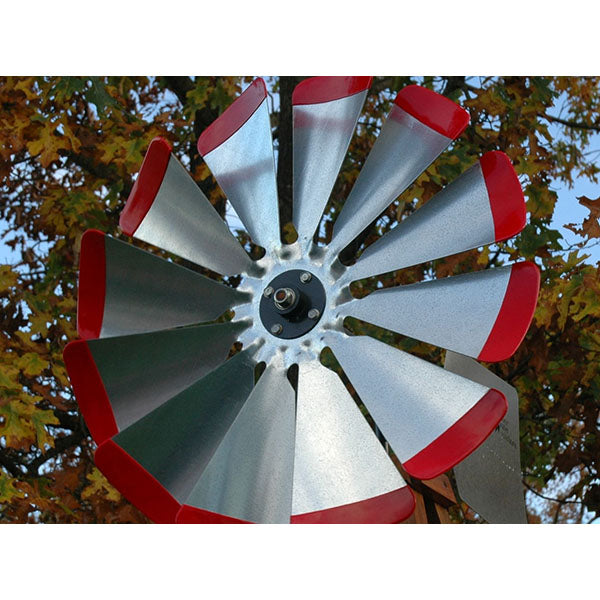 Outdoor Water Solutions Small Wooden Windmill Top Assembly Replacement ...