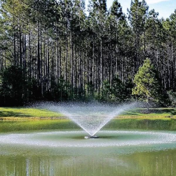 Vertex Vertical FunnelJet Floating Fountain 3hp Single Phase — Lake n Pond