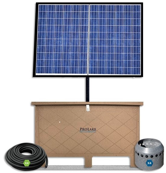 ProLake Solar Powered Aeration System 4 Duraplate SB-2.4 — Lake n Pond